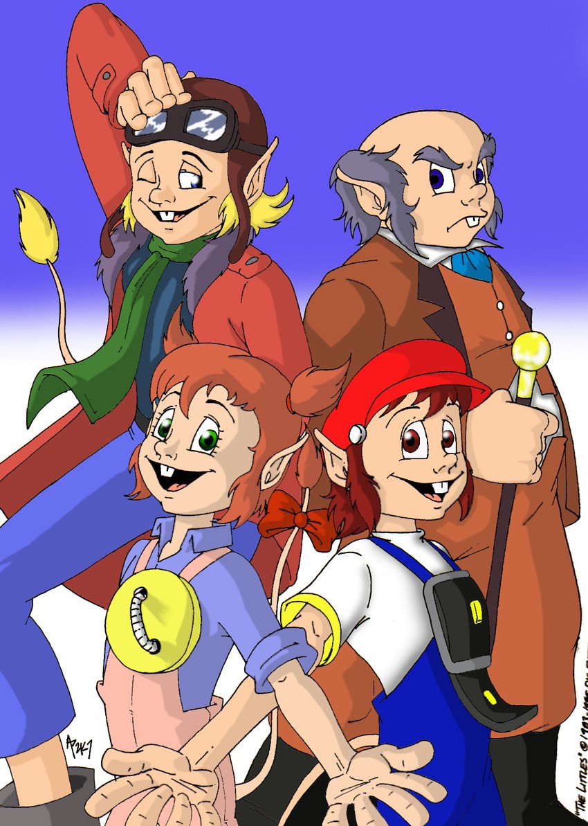 THE LITTLES COMPLETE 29 EPISODES 5 DVD ISO Set KIDS SHOW (1983) Very R ...